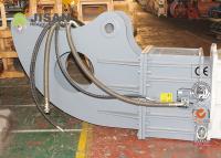 China Wear Resistant Steel Industrial Demolition 620mm Opening Hydraulic Excavator Stump Metal Shears Attachment for sale