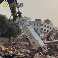 China Demolition Equipment Sk460 Excavator Hydraulic Shear To Cut Iron Steel for sale