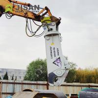 China Demolition Equipment Sk460 Excavator Hydraulic Shear To Cut Iron Steel for sale