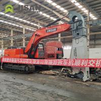 China Demolition Equipment Sk460 Excavator Hydraulic Shear To Cut Iron Steel for sale