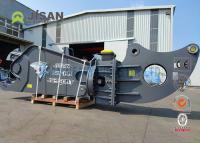 China Excavator Steel Cutting Shear Demolition Metal Shear 360 Degree for sale