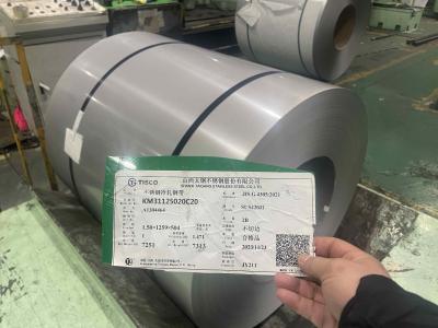 China SUS420 Stainless Cold Rolled Steel Strip Sheet Coil Annealed 2B Surface for sale