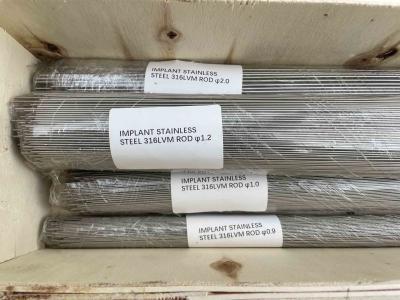 China 316LVM ASTM F138 Stainless Steel Rod Bar And Wire UNS S31673 for sale