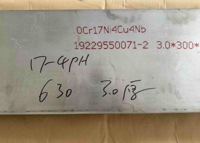 China 630 Stainless Steel Sheets 17-4PH UNS S17400 Plates for sale