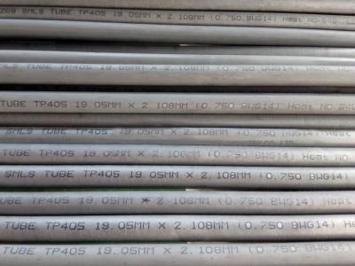 China TP405 , EN 1.4002 , DIN X7CrAl13 Seamless Stainless Steel Tube / Pipe for sale
