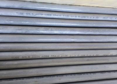 China Stainless Steel Seamless Tubes TP410 S41000 ASTM A268 SMLS Pipes for sale