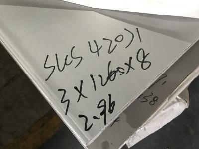 China AISI 420A EN 1.4021 Cold Rolled 2B Annealed Stainless Steel Sheets for sale