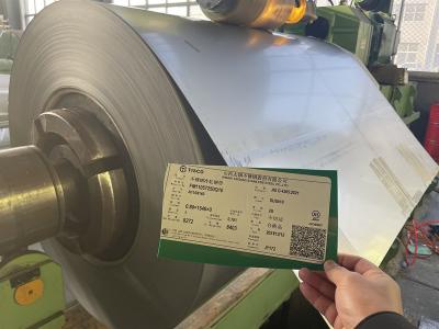 China AISI 410 EN 1.4006 DIN X12Cr13 Stainless Steel Strip In Coil for sale