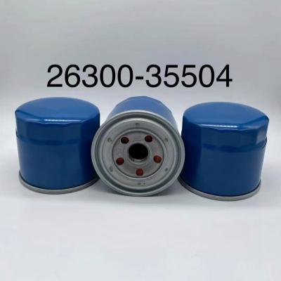 China 26300-35504 Oil Filter For HYUNDAI Genuine Car Replacement Part for sale