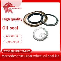 China 145*175*13 145*175*14 Auto Parts Mercedes truck rear wheel oil seal kit for sale