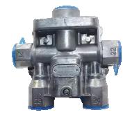 China WG9000360523 M22*1.5 Sinotruk Howo A7 SITRAK C7H Man Truck 4 Four Circuit protection Valve for sale