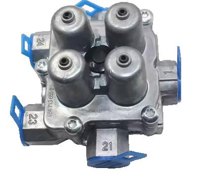 China WG9000360523 M22*1.5 Sinotruk Howo A7 SITRAK C7H Man Truck 4 Four Circuit protection Valve for sale