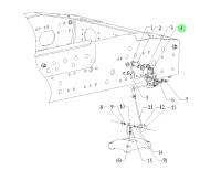 China DZ95259521630 Auto Part Height valve assembly Engine SHACMAN Trucks for sale