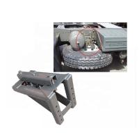 China Wheel Tyre Carrier WG9719860027 Wg9719860035 for HOWO Spare Tire Lifter for sale