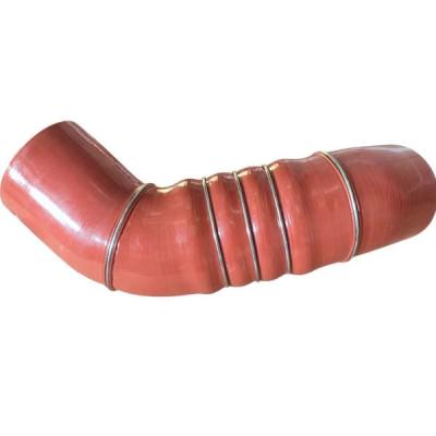 China YZ952553000469 Air Inlet Hose for Intercooler for SINOTRUK HOWO MAX WP13NG Truck Power Cooling System Parts for sale