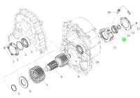 China 3086000735 Drive gear wheel For Shacman Engine Truck for sale