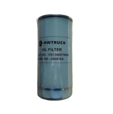 China Sinotruk HOWO Weichai WD615 Truck Engine Parts  Oil Filter Element Spin JX0818 VG61000070005 for sale