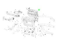 China DZ15221841001 Engine Air conditioner body assembly For Shacman Truck Parts for sale