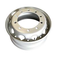 China DZ95259619010 22.5x9.00 heavy-duty tubeless truck steel wheel rim alloy wheel for sale