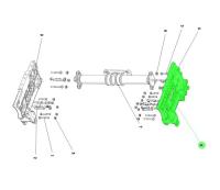 China DZ96259800032 Right forward beam SHACMAN Engine Truck for sale