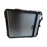 China Original SINOTRUK Heavy Truck Aluminum Radiator Assembly Thickened Cooling Core Plastic Water Tank With Yellow Protective Caps for sale