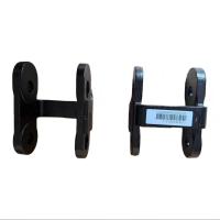 China Black Anti-Rust Painted Leaf Spring Connecting Bracket FG9806520015 For Sinotruk Light Truck Suspension Replacement Part for sale
