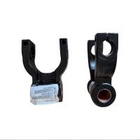 China Integrated Cast U-Type Suspension Spring Shackle FG9806520010 With Built-In Copper Bushing Heavy Load Chassis Fitting for sale