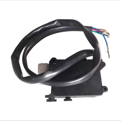 China DC 12V/24V Truck Cab Door Lock Motor DZ14251340044 Black Plastic Housing Electric Locker For Commercial Vehicle Central Lock System for sale