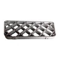China Die-Cast Aluminum Grid Design Truck Cab Step DZ14251240014 Serrated Anti-Slip Surface Heavy Duty Entry Pedal for sale
