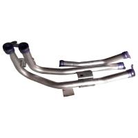 China Direct Fit Integrated Heater Aluminum Pipe DZ14251845001 With Protective End Caps Heavy Duty Truck Chassis Coolant Transfer Tube for sale