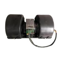 China Dual Volute Evaporator Blower Motor DZ15221840401 Aluminum Heat Dissipation Resistor Multi Speed Heating Cooling Fan For Commercial Vehicle Cabin Air Conditioning for sale