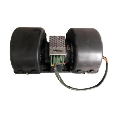 China Dual Volute Evaporator Blower Motor DZ15221840401 Aluminum Heat Dissipation Resistor Multi Speed Heating Cooling Fan For Commercial Vehicle Cabin Air Conditioning for sale