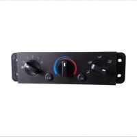 China 3-Knob Mechanical AC Heater Control Unit DZ96189585303 With A/C Recirculation Buttons Heavy Duty Truck Cab Climate Control Assembly for sale