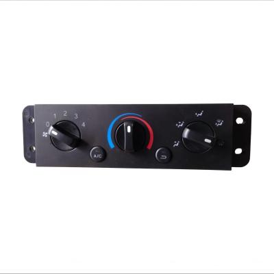 China 3-Knob Mechanical AC Heater Control Unit DZ96189585303 With A/C Recirculation Buttons Heavy Duty Truck Cab Climate Control Assembly for sale