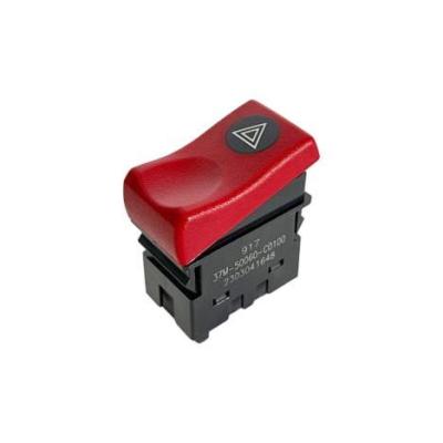 China 37M-50060-C0100 Danger Alarm Switch Spare Parts For Shacman L5000 Commercial Truck for sale