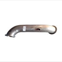 China Heavy Truck Stainless Steel Exhaust Transition Pipe DZ95259540138 With Sensor Port Flanged Muffler Inlet Tube For Vehicle Exhaust Aftertreatment Replacement for sale