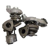 China GT17V Twin Turbochargers AX2Q-6K682-CB AX2Q-6K682-CA LR013202 LR029915 LR056369 for Land Rover 3.0 TDV6 SDV6 Diesel Engine for sale