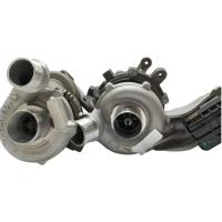 China GT17V Twin Turbochargers AX2Q-6K682-CB AX2Q-6K682-CA LR013202 LR029915 LR056369 for Land Rover 3.0 TDV6 SDV6 Diesel Engine for sale