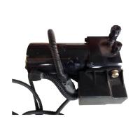 China Heavy Vehicle Cab Lifting Drive Motor DZ97259820128 Black Anti-Corrosion Coating Hydraulic Power Motor With Pressure Sensor Port for sale