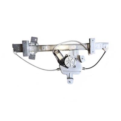 China Galvanized Metal Cable Pulley Window Regulator DZ14251330031 Complete Assembly With Wiring Plug Commercial Vehicle Door Glass Lift Part for sale