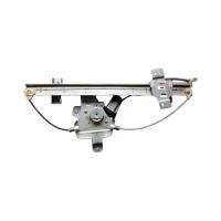 China Galvanized Metal Cable Pulley Window Regulator DZ14251330031 Complete Assembly With Wiring Plug Commercial Vehicle Door Glass Lift Part for sale