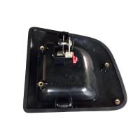 China Heavy Truck Driver Side Exterior Door Handle Base DZ14251340041 Matte Black Reinforced Plastic Outer Pull Handle Support Frame for sale
