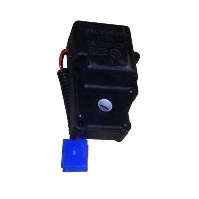 China Heavy Truck HVAC Recirculation Flap Actuator DZ97189585303 Pre-Assembled Corrugated Wire Harness Blue Plug Air Circulation Servo Motor for sale