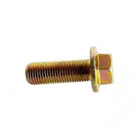 China Q1811440TF3 Fine Thread Hex Flange Bolt With Serrated Bearing Surface For Shacman Truck for sale