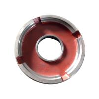 China Red Anti-Rust Coating Axle Differential Adjustment Nut HD95129320172 Precision Internal Thread Wheel Bearing Setting Nut for sale