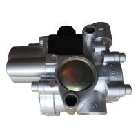 China Aluminum Alloy ABS Pressure Regulating Valve DZ95189711105 Fast Response Brake Air Solenoid Unit For Long Haul Truck Safety Brake Control for sale