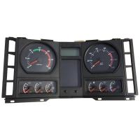 China Electronic Control Engine CAN Instrument Assembly DZ93189584140 Black Plastic Housing Truck Dashboard With Real-Time Vehicle Fault Display Screen for sale