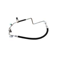 China Heavy Commercial Vehicle AC Refrigerant Pipeline DZ13241841083 Vibration Resistant Air Conditioning Line With Mount Brackets & Sealed Thread Fittings for sale