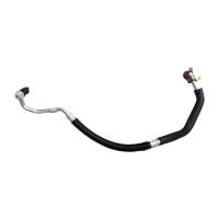 China WP12 HX Engine Low Pressure AC Suction Line DZ14251845014 Pre-Bent Aluminum Tube Assembly With Corrugated Anti-Abrasion Rubber Sleeve for sale