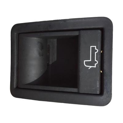 China Marked Engine Hood Release Pull Handle DZ15221110120 HP22405320060 Matte Textured Plastic Mask Latch Grip For Heavy Truck Cab Interior for sale